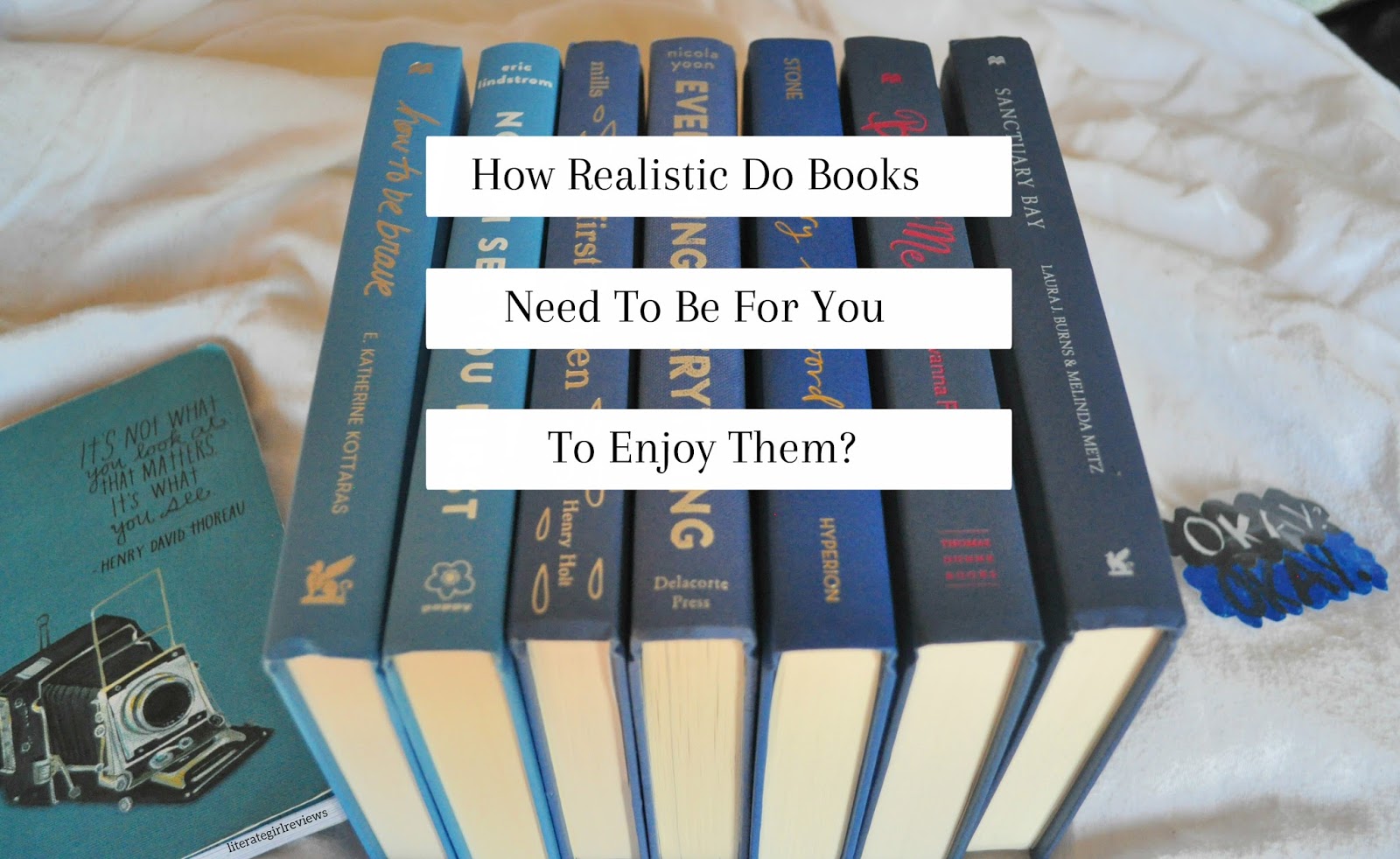 How Realistic Do Books Need To Be For You To Enjoy Them?