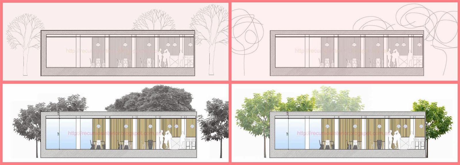Formas de representar vegetación o arboles en un plano - Recursos ...
