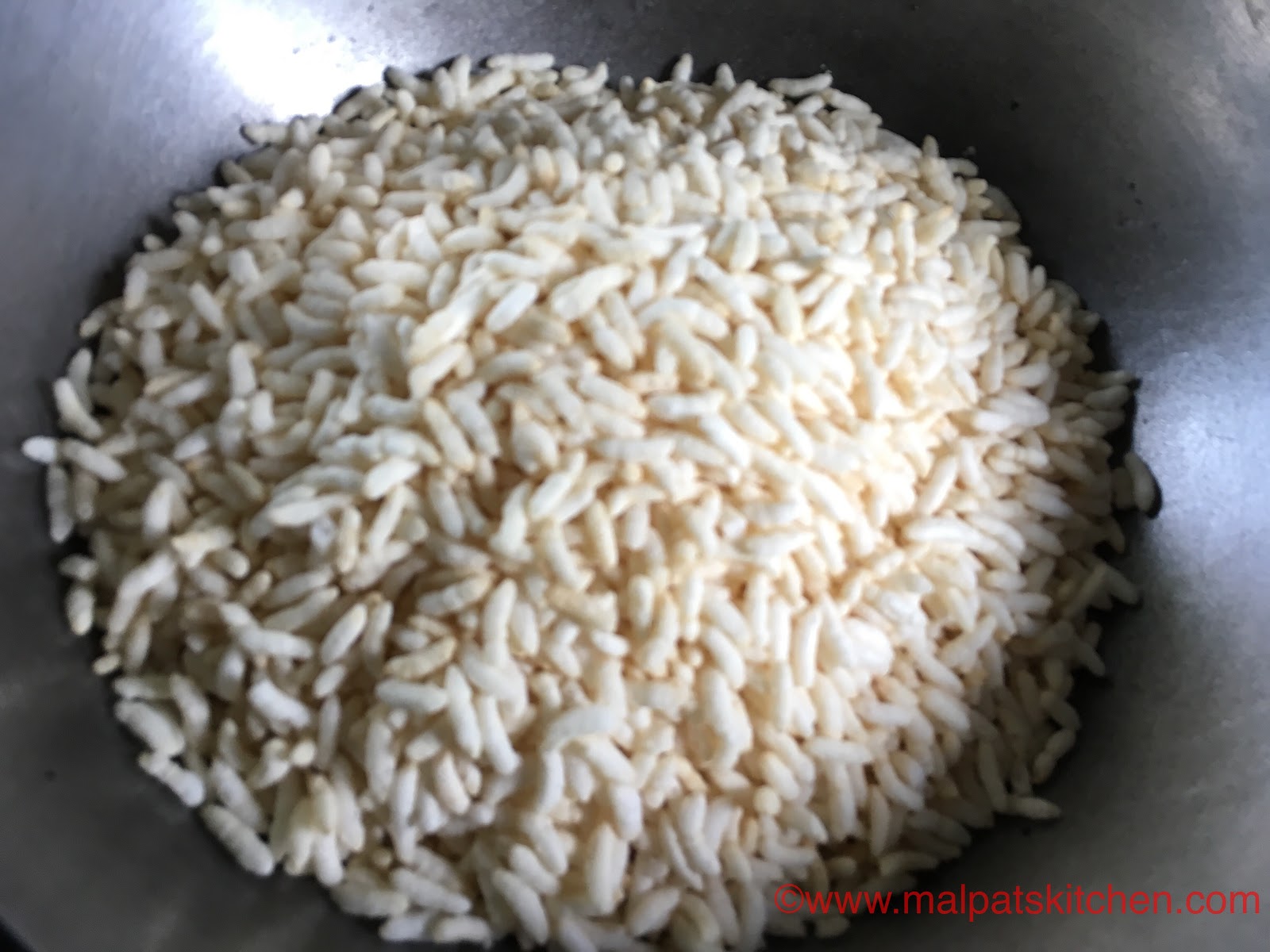 CRISPY MURMURA, how to make spicy, crunchy Puffed rice ~ Malpats Kitchen