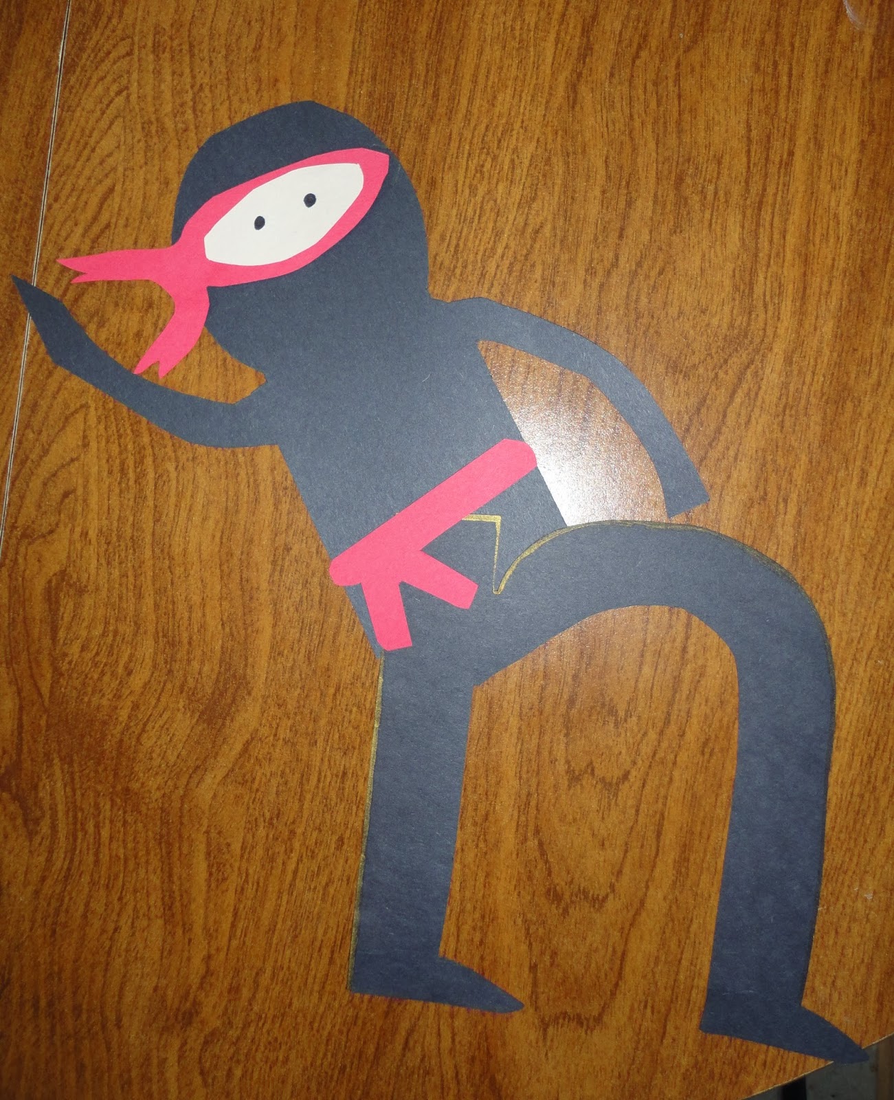 Pinkaton Family: n is for ninja