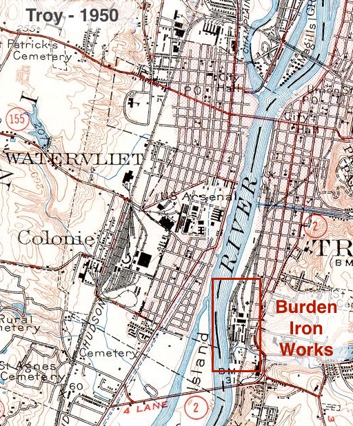 Rich's PedalPoint: Troy NY and the Burden Iron Works