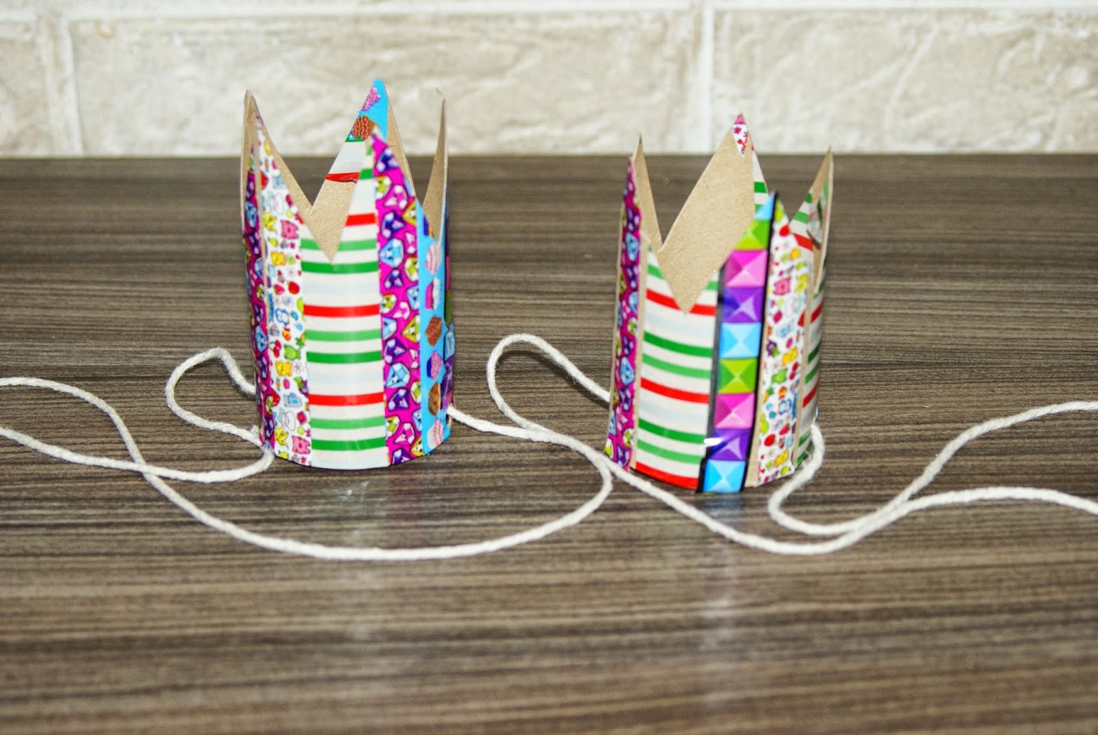 Handmade by Ferek: Korona z rolek od papieru / The crown from paper roll