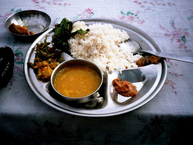 FOOD BLOG NEPAL: Daal-Bhaat-Tarkari-Achar