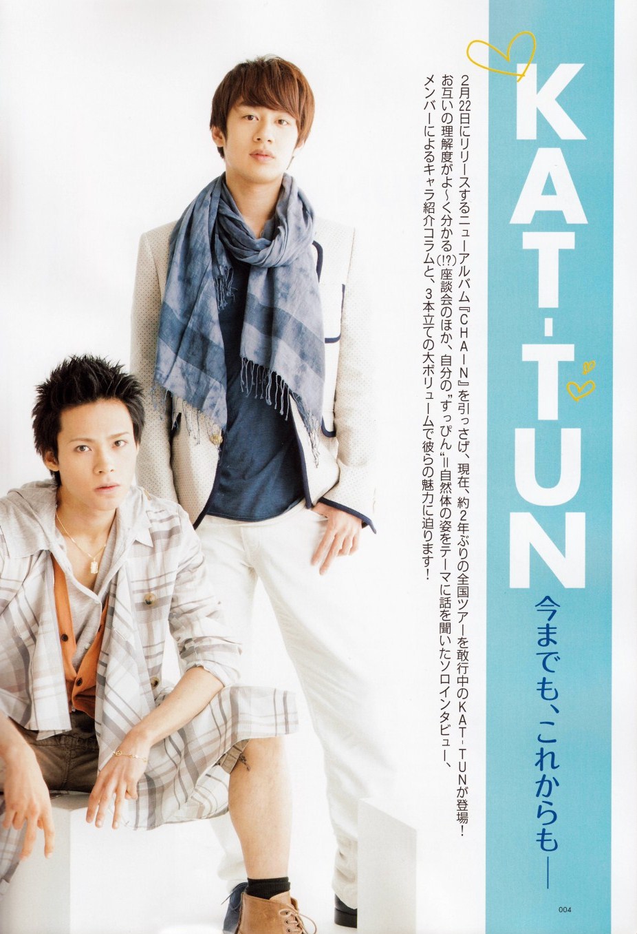 We love Ueda: KAT-TUN - Qlap Marzo 2012