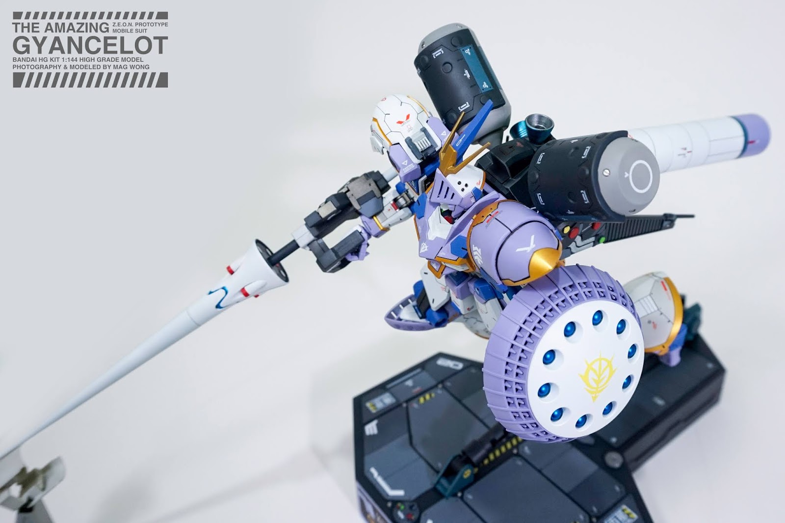 Custom Build: HGBF 1/144 "The Amazing" Gyancelot