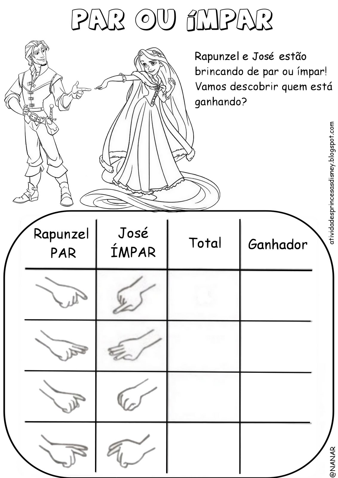 Atividade Com Par E Impar - EDUCA