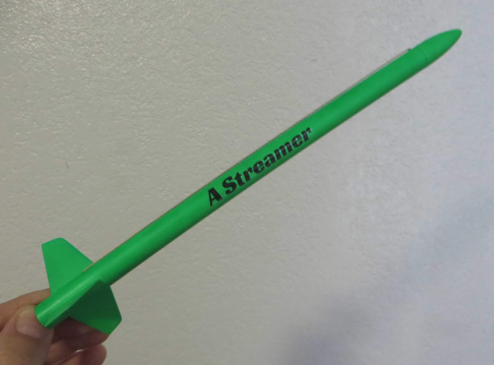 Model Rocket Building: Streamer D Rocket Build, Finished