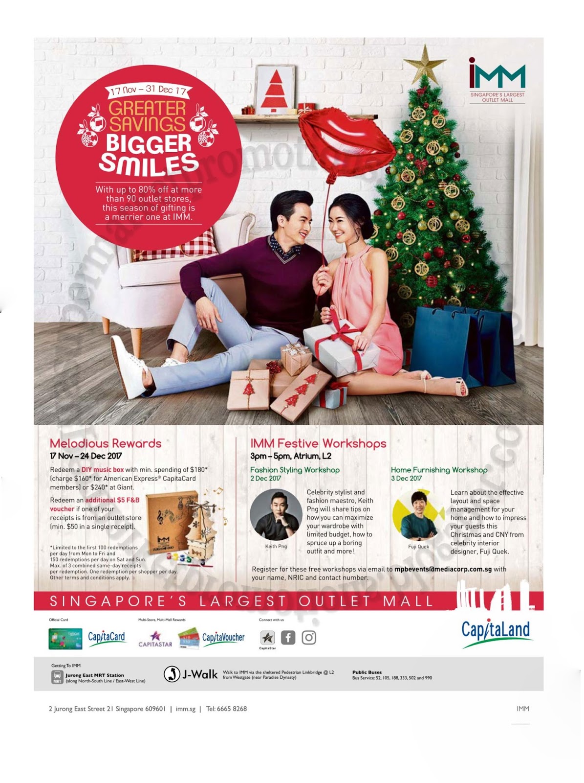 IMM Christmas Events and Promotions 17 November - 31 December 2017 ...