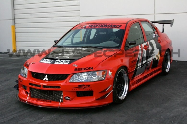 Midnight Garage Bodykit Centre: Mitsubishi Evo9 APR Widebody Bodykit