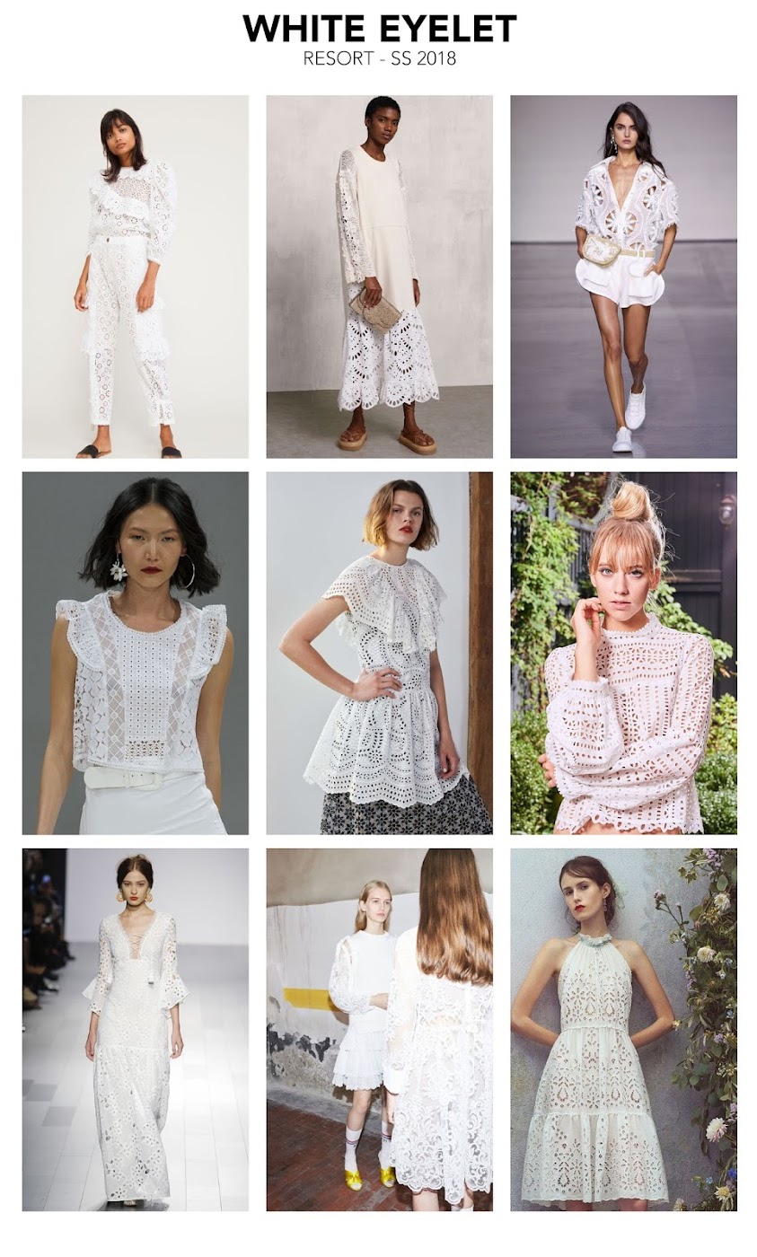 FASHION VIGNETTE: FV TREND x COLOR | WHITE EYELET