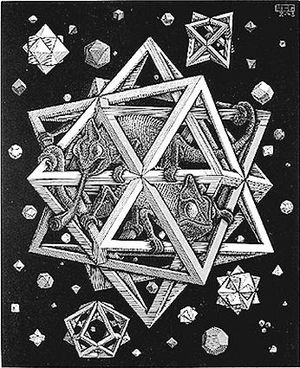 ComJeitoeArte: M. C. Escher, fascinado pela geometria