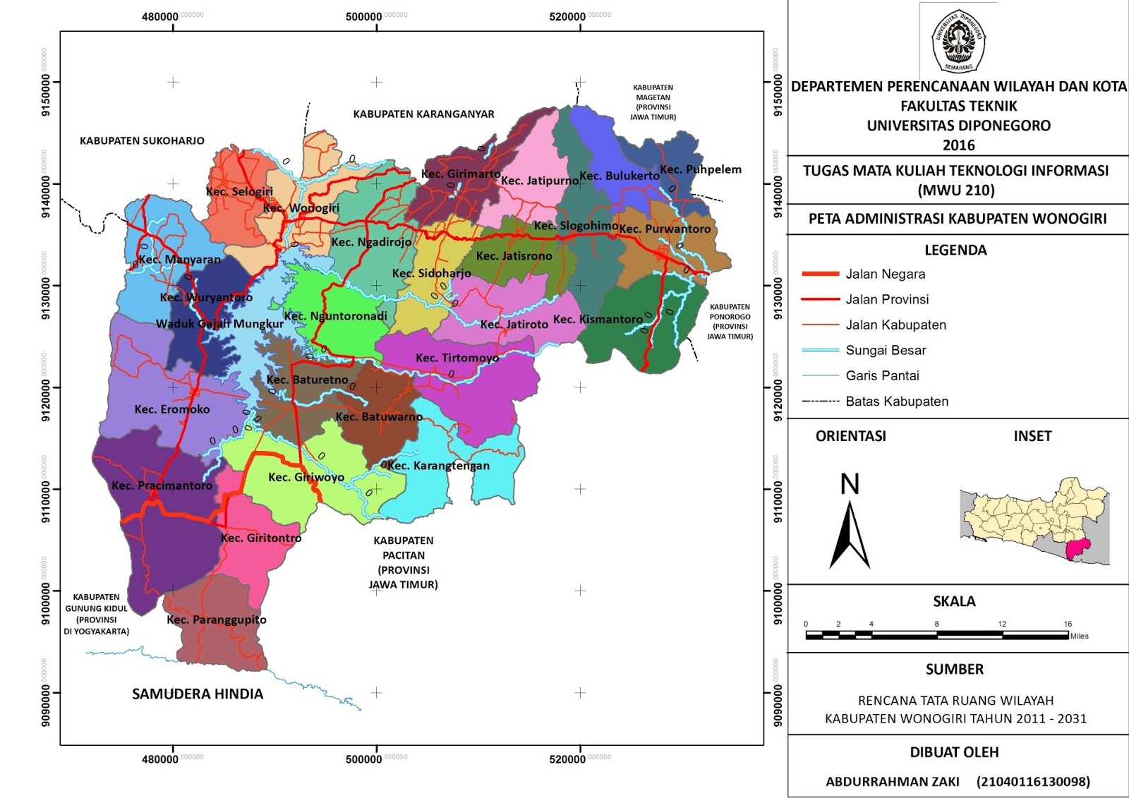 Digitasi Ulang Peta melalui ArcGIS - GISmentor