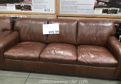 Simon Li Leather Sofa | Costco Weekender