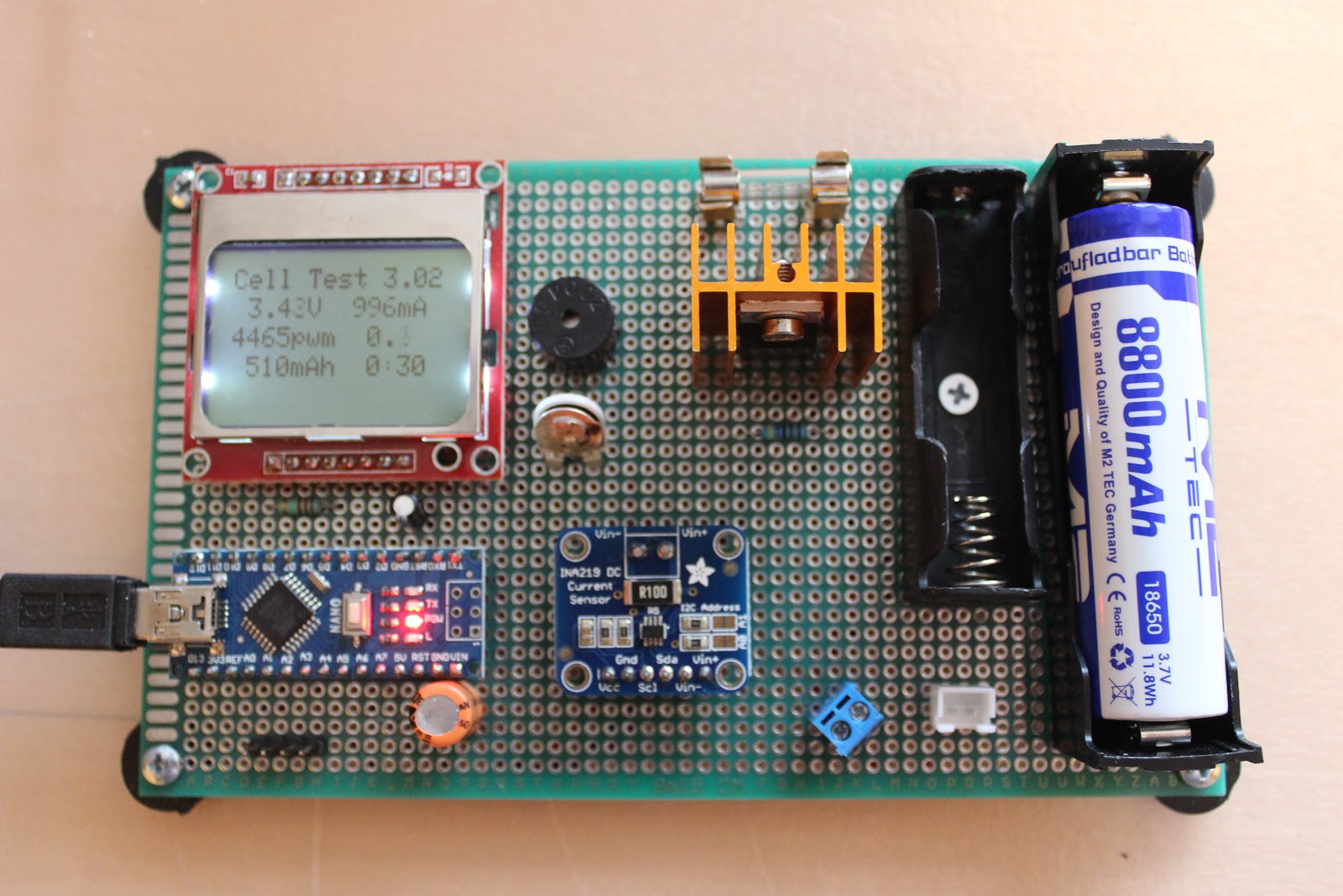 Paul's DIY electronics blog: Pretty universal battery profiler