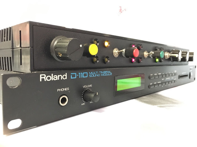 MATRIXSYNTH: CBMods Roland D-110 Multi-timbral Sound Module (19" Rack ...