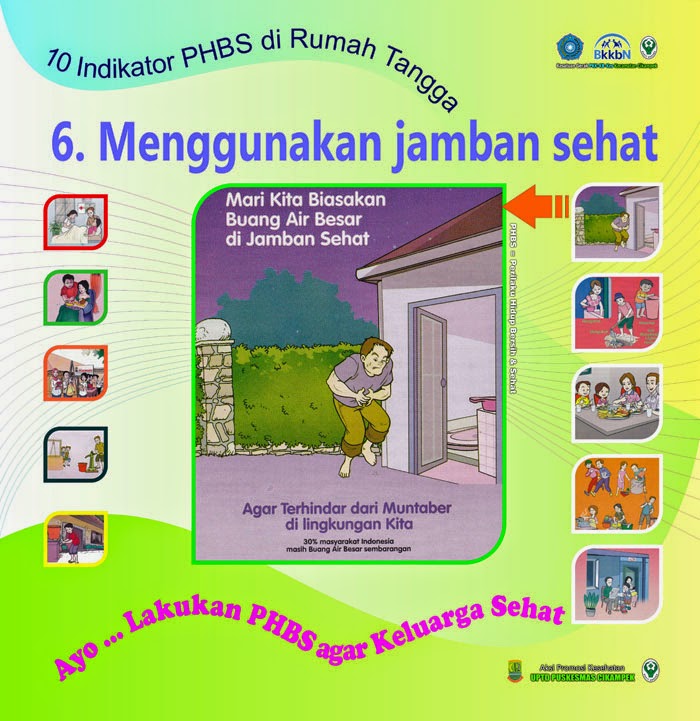 cara menggunakan jamban yang baik dan benar (pendidikan kesehatan)
