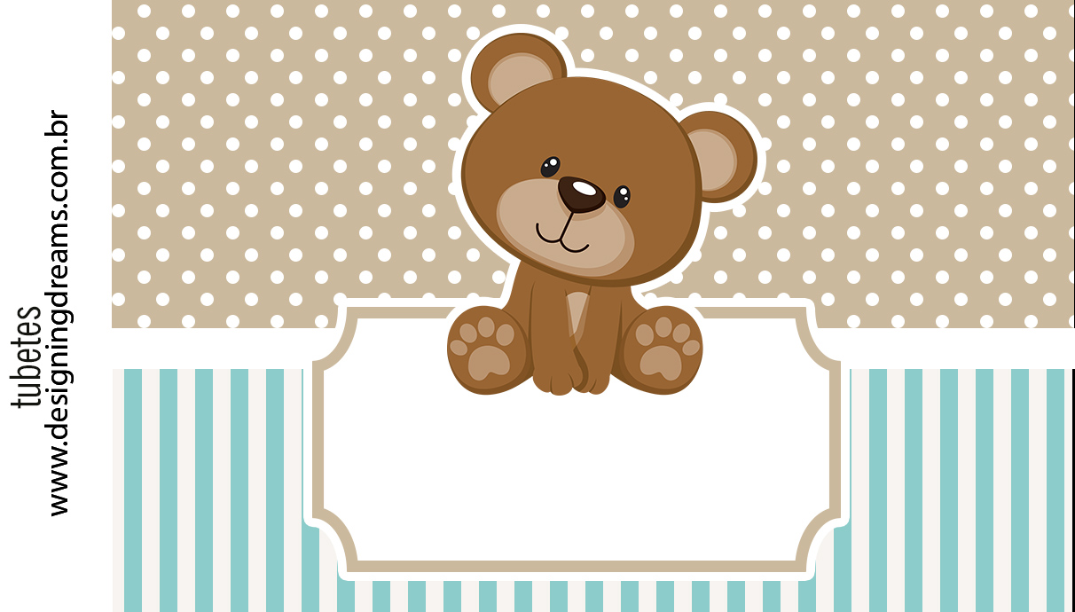 Teddy Bear for Boys: Free Printable Mini Kit. - Oh My Baby!