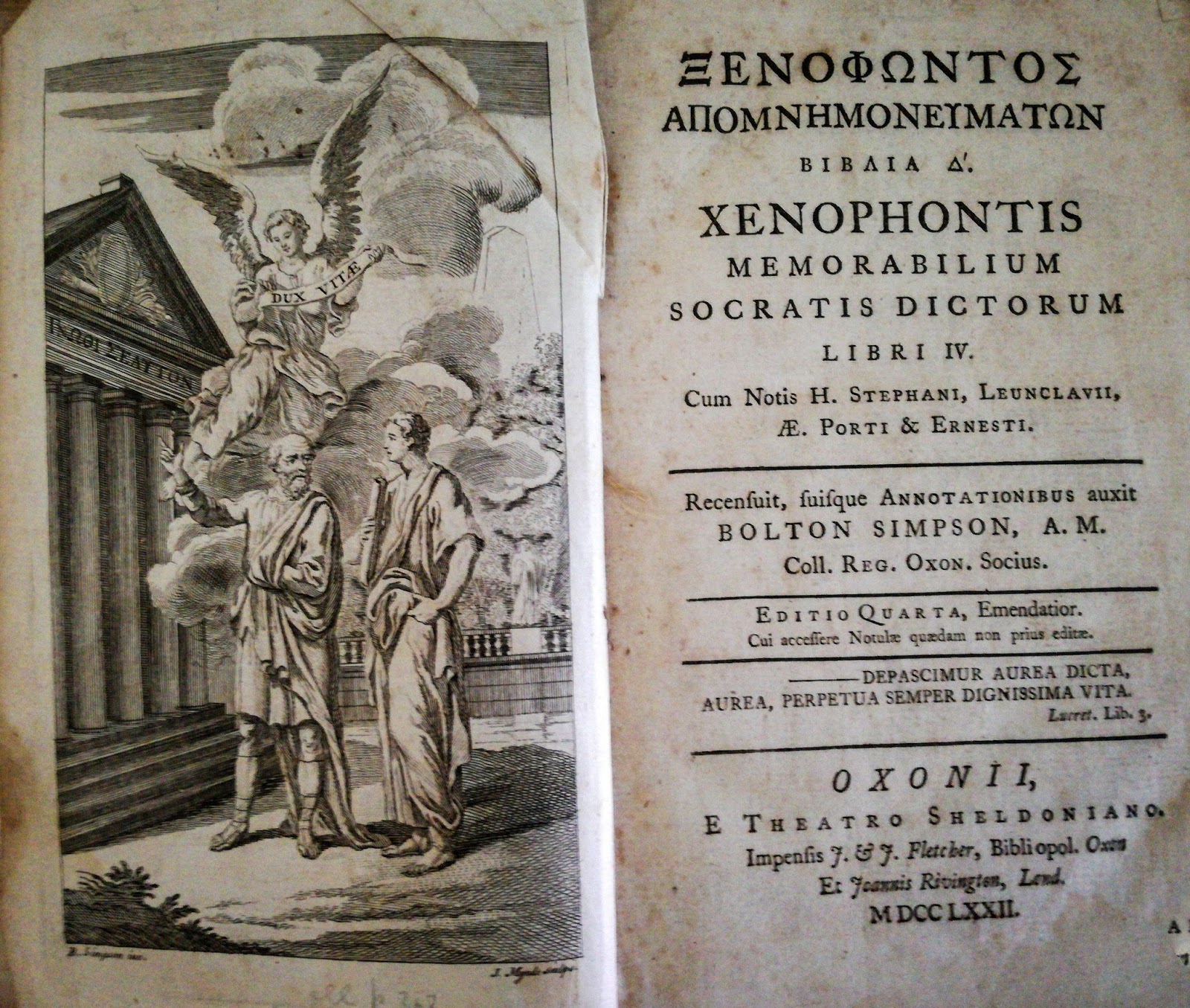 Bibliotecas y mi colección de libros : 323.-JENOFONTE: Recuerdos de ...