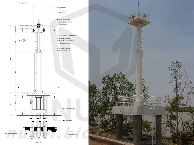 Dolphin Buoy SBNP - tower komunikasi radio tv menara SBNP Mercusuar ...
