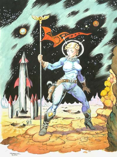 Shades of Gray: Space Girl Adventures, Part Eight