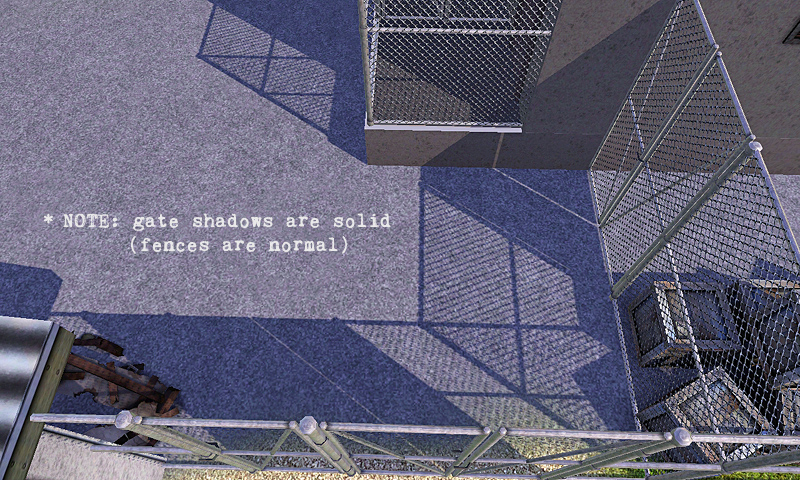 Gelina's Sims 3 Blog: Dixon Chain Link Fences