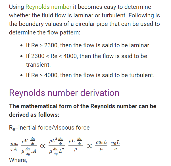Machine Drawing: What is Reynolds number? https://byjus.com/physics ...