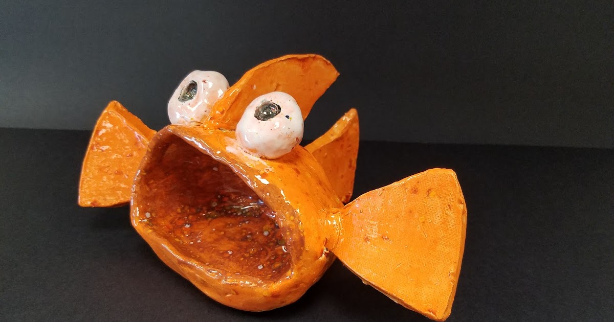 Crazy Busy Art Room: Pinch Pot Fish