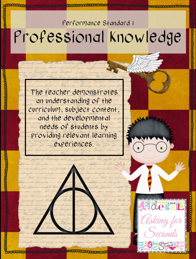 Asking for Seconds: Harry Potter-Inspired Teacher Evaluation Portfolio