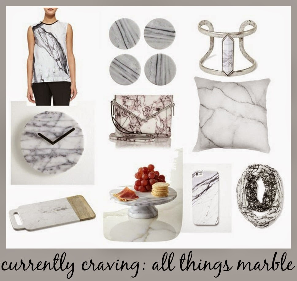 Currently Craving: All Things Marble | Pieces of a Mom
