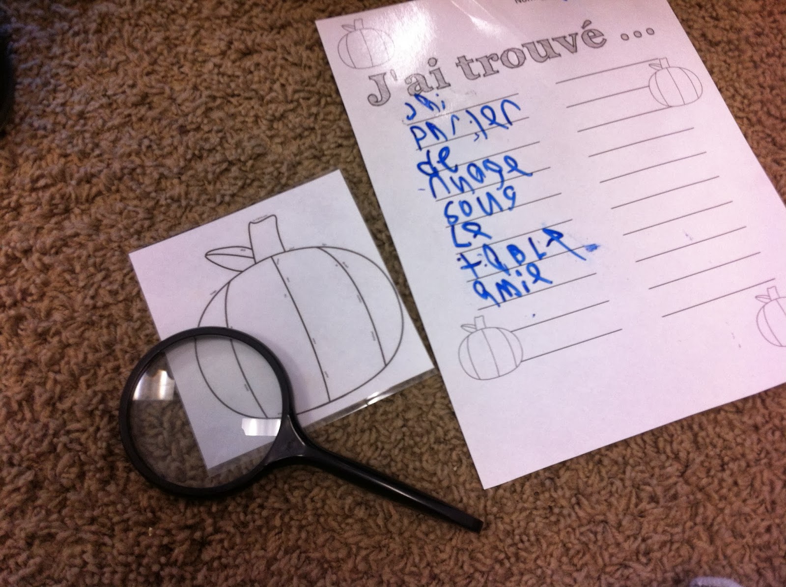 Je joue avec les mots - Primary French Immersion Resources