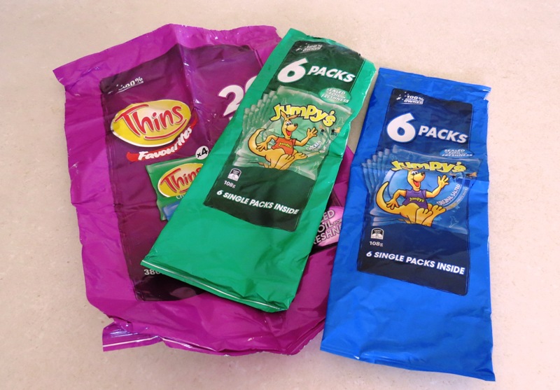 Creating my way to Success: Christmas decorations from chip packets