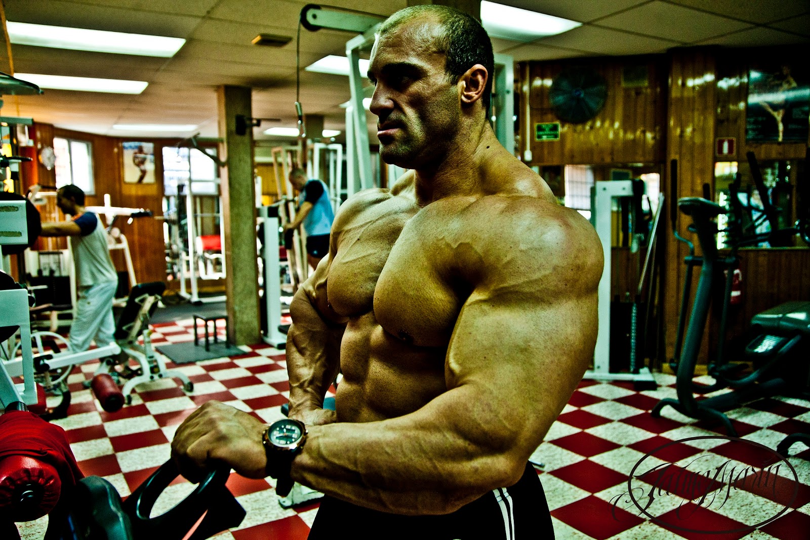 Muscle Lover: The "Spanish Titan" - IFBB Pro bodybuilder Alfonso Del Rio