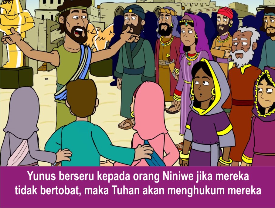 Komik Alkitab Anak: Yunus di Perut Ikan