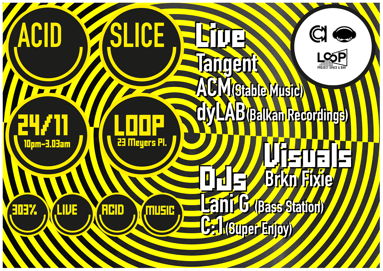 SLICE RECORDS: Prelest at Hill Scene Live Arts Festival + Acid Slice 6