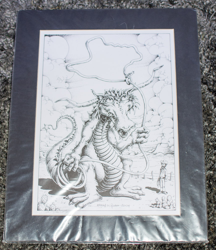 Committed Stitcher: Texan Dragon