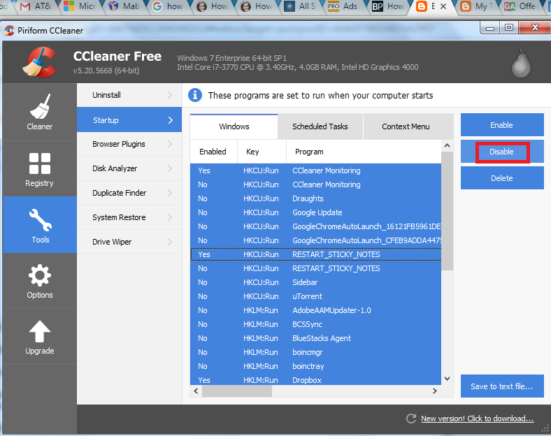 My Tips and Tricks : Speed up your Computer - Tips Tweaks and Tricks