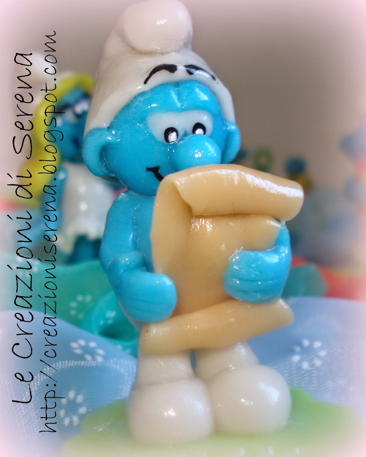 Creazioni Serena: Bomboniere - Il Villaggio dei Puffi