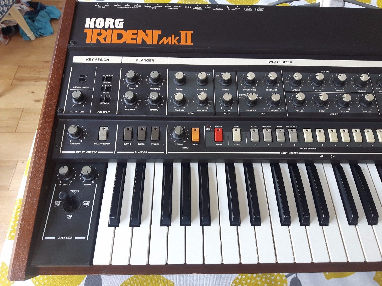 MATRIXSYNTH: Korg Trident mk II Polyphonic Analogue Synth
