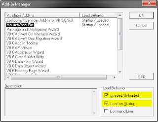 How to enable Mouse Wheel Scrolling in VB6