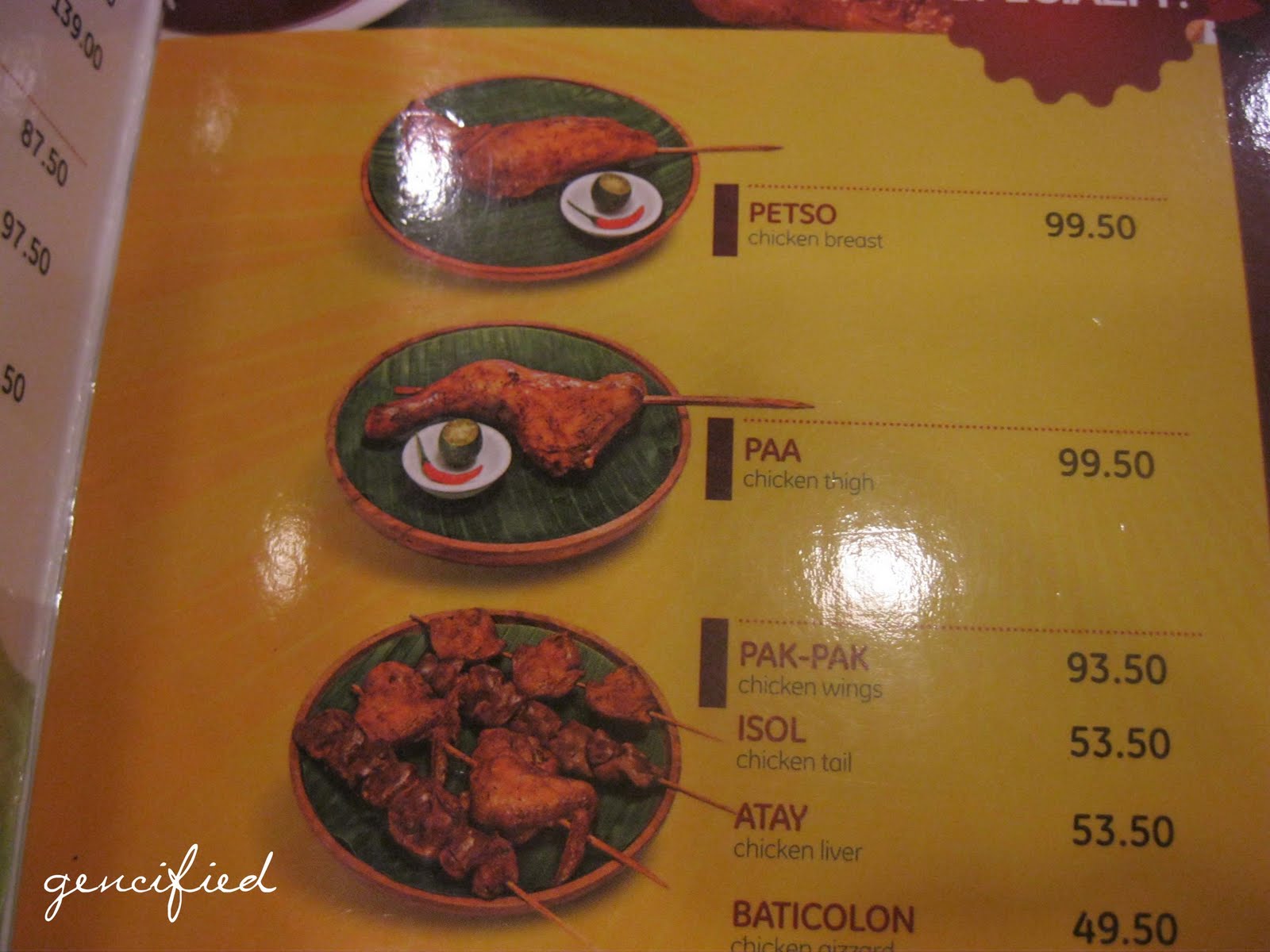 GENCIFIED: Lunch at Bacolod Chicken Inasal
