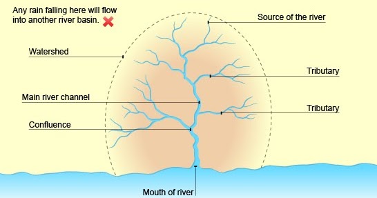 River Environments - 1.1 (Hydrological Cycle, Drainage Basin, River ...