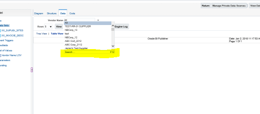 Oracle Application S Blog Part 2 Create Bip Reports And Register In Oracle Fusion As Ess Job