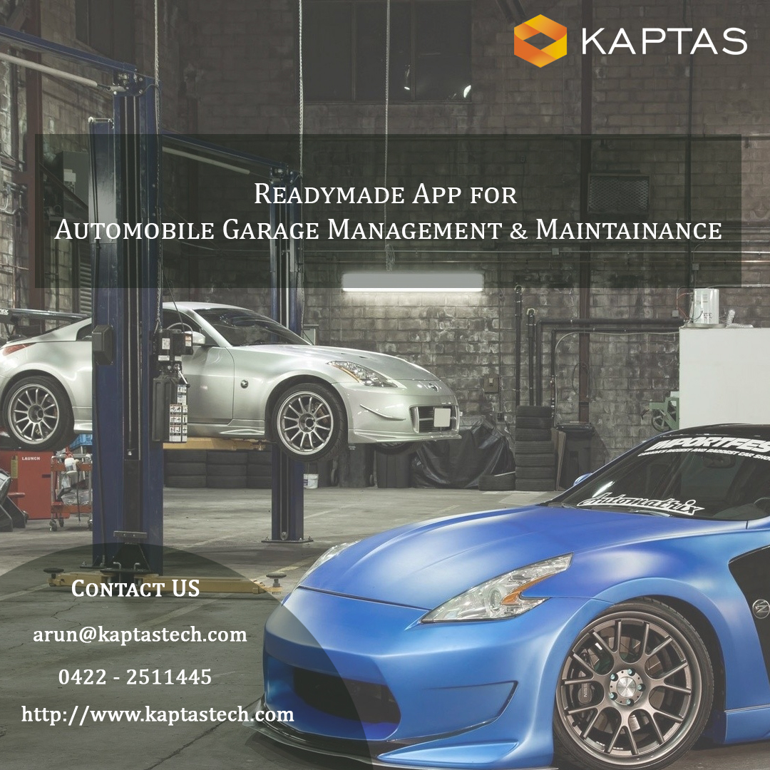 Automobile Garage Management Software & Mobile Application