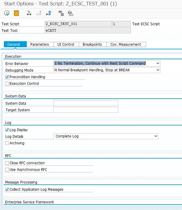 SAP ABAP Central: How To Use eCATT Script from PowerShell