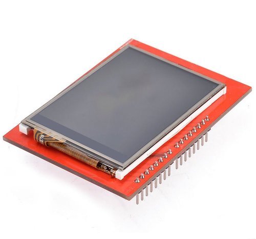 LM35 Temperature Sensor | Source LCD 2.4" TFT Shield with Touch Screen | Source