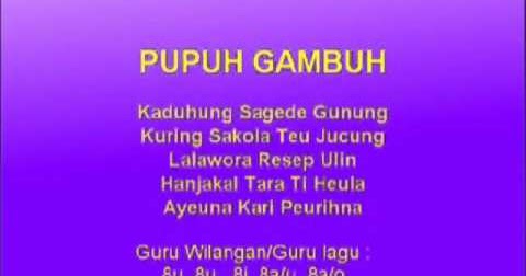 Pupuh Sunda - Wilujeung Sumping,,,,:)