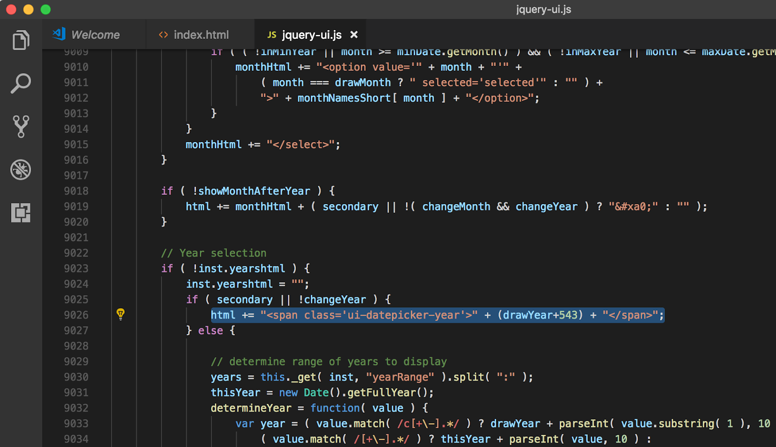 แก้ปัญหา Jquery Datepicker ให้เป็นรูปแบบ ปี พ.ศ.
