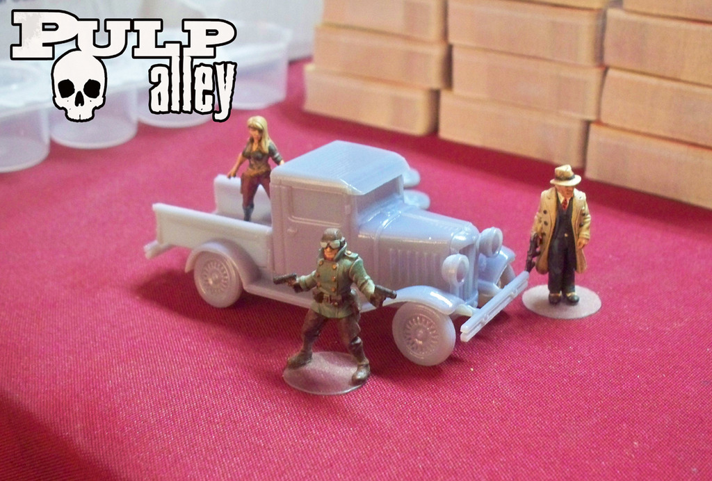 Wargame News and Terrain: Pulp Alley: Cool Pulp Rally Vehicles ...
