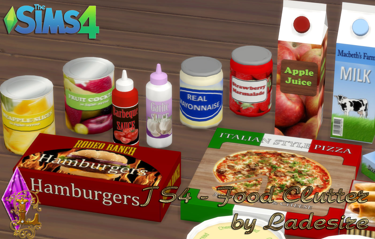 The sims 3 cc clutter food - clipsdast