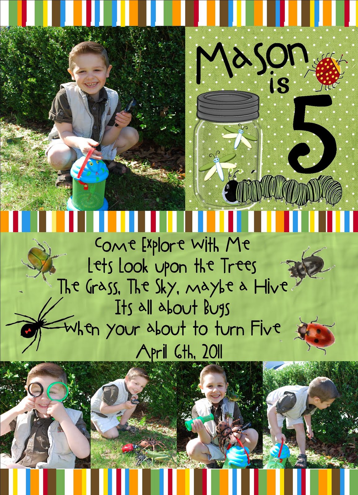 Snake & Snails, Sugar & Spice..The Galbraith Tales: Mason Birthday ...